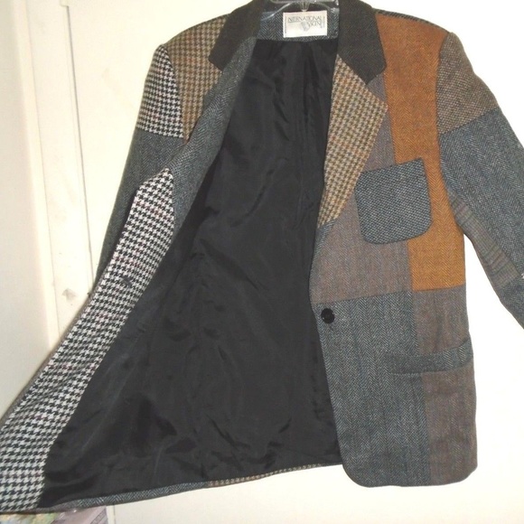 International Scene | Jackets & Coats | Vintage Rare Patchwork Lined ...